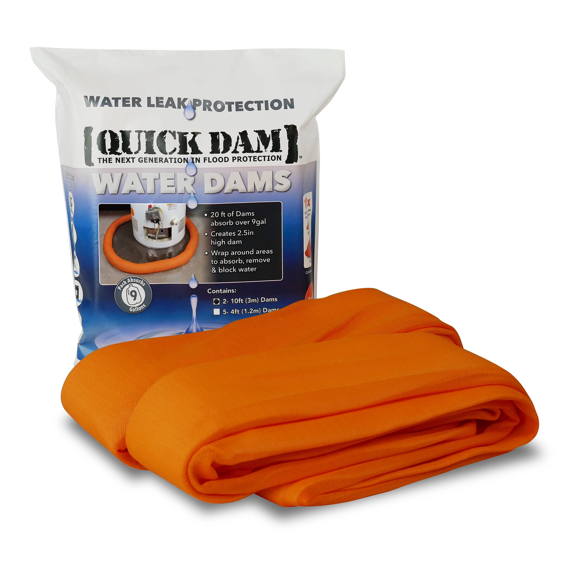 Quick Dam Water Dams - Indoor Water Protection - Quick Dam - Walmart.com