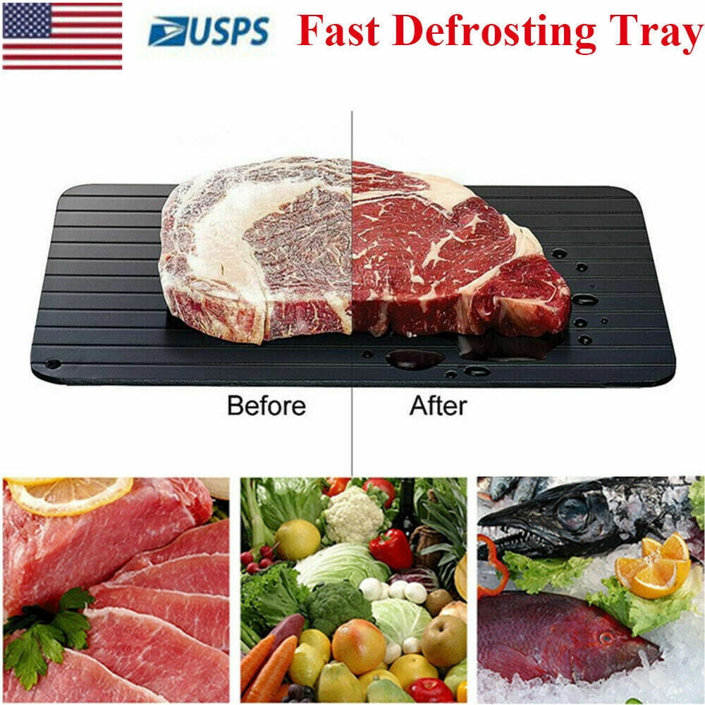 Quick Defrosting Tray | Fast Thawing Plate for Safe Defrost of Meat and ...
