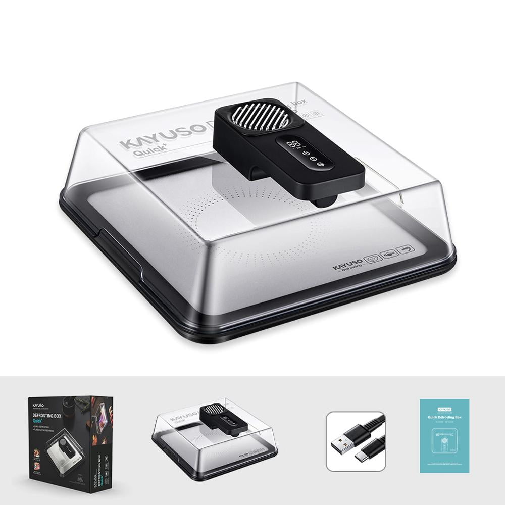 Quick Defrosting Tray for Meat, Rechargeable Meat Defrosting Tray with ...