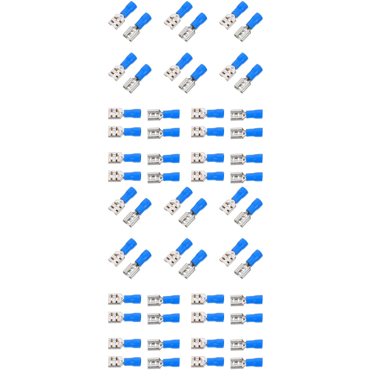 Quick Disconnect Spade Terminals 200 Pcs Insulated End Speakers ...