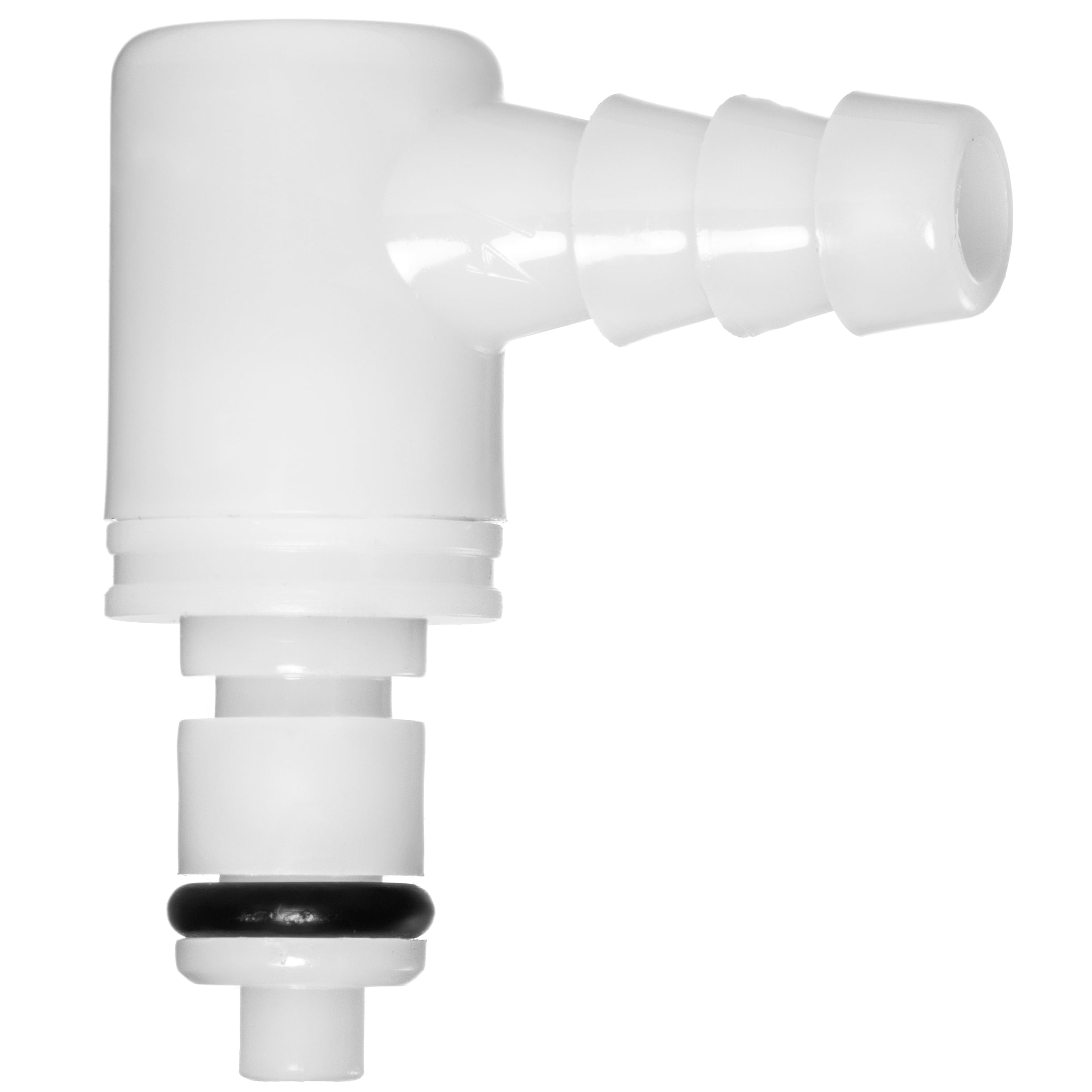 Quick Disconnect Tube Fitting with Auto Shut-Off - Acetal Plastic ...