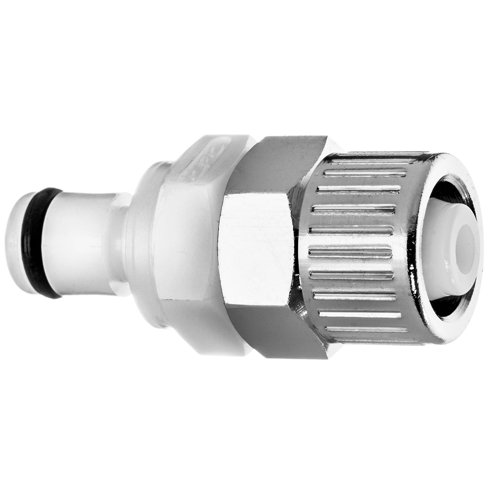 Quick Disconnect Tube Fitting with Auto Shut-Off - Acetal Plastic ...