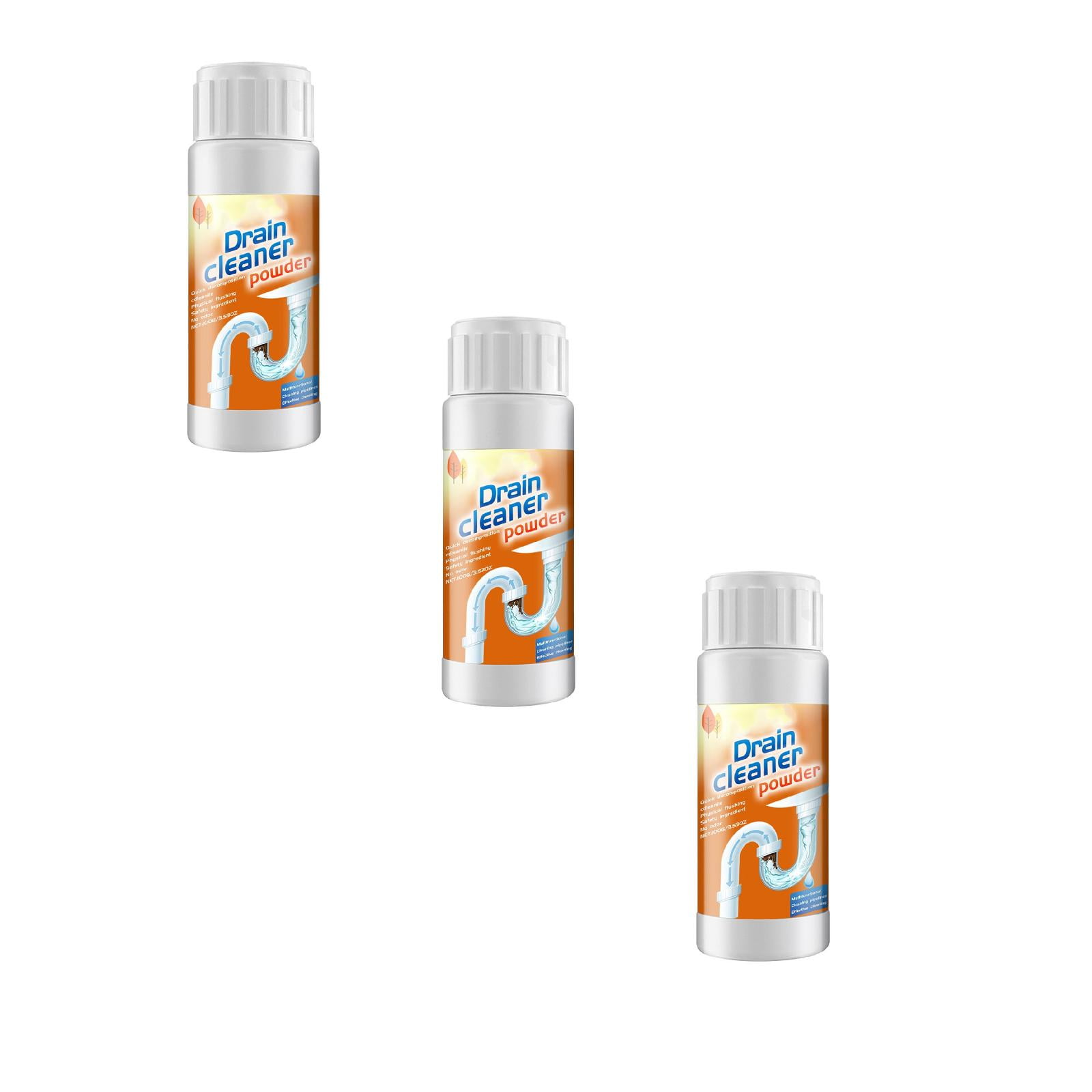 Quick Dissolving Drain Cleaner Unblock Kitchen Bathroom Floor Drain Tub ...