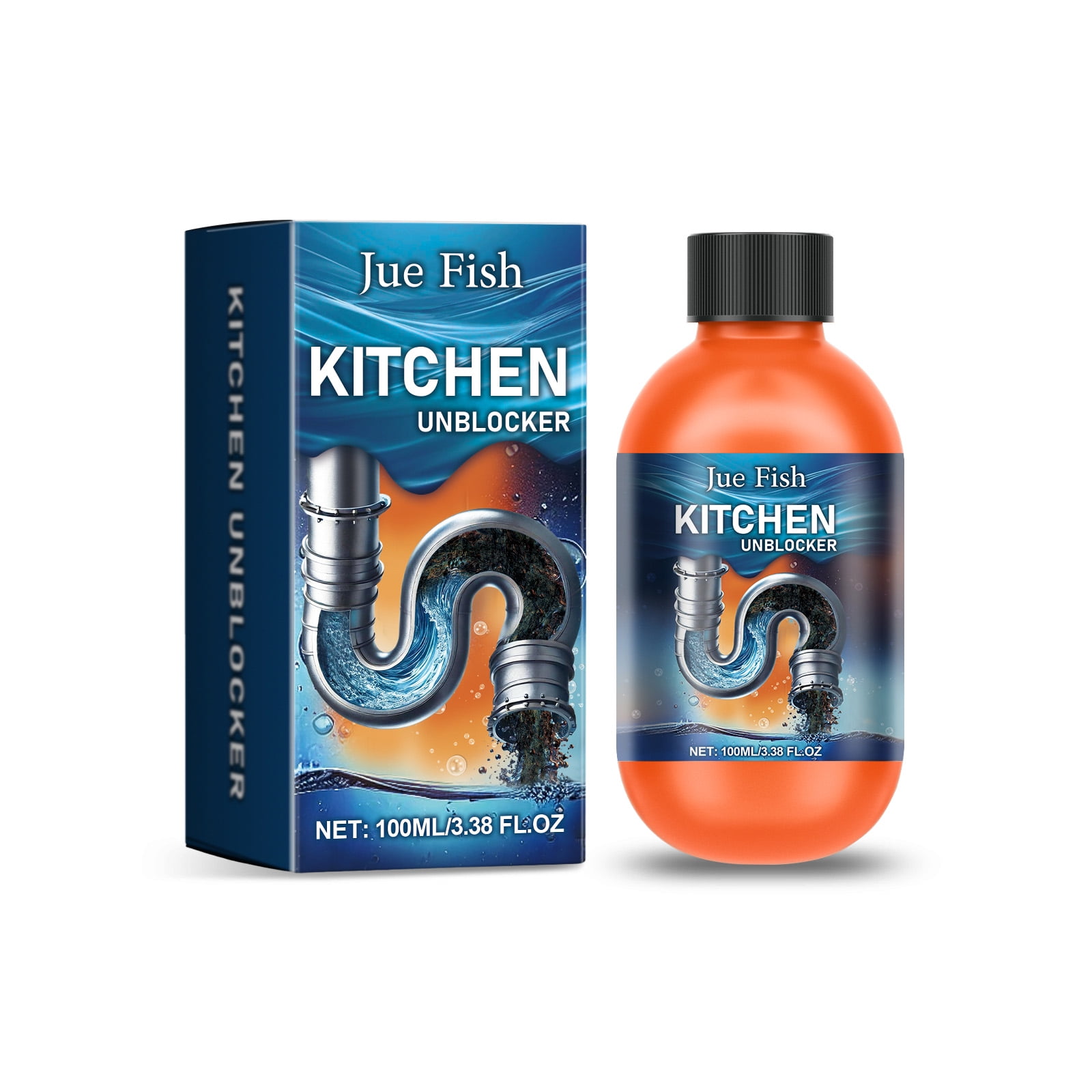 Quick Drain Cleaner - Effective Pipe Dredging Solution for Kitchen ...