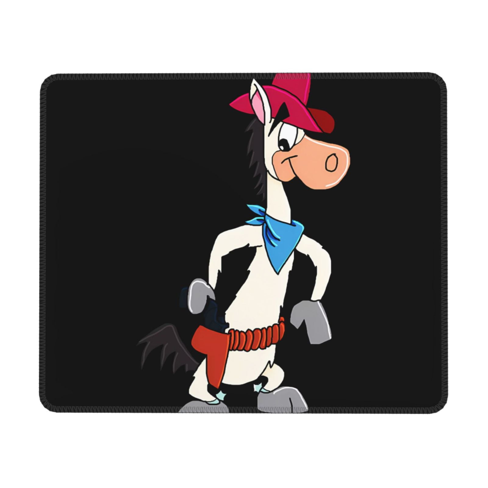 Quick Draw McGraw Rubber Lock Edge Mouse pad, Office Desk pad, Writing ...