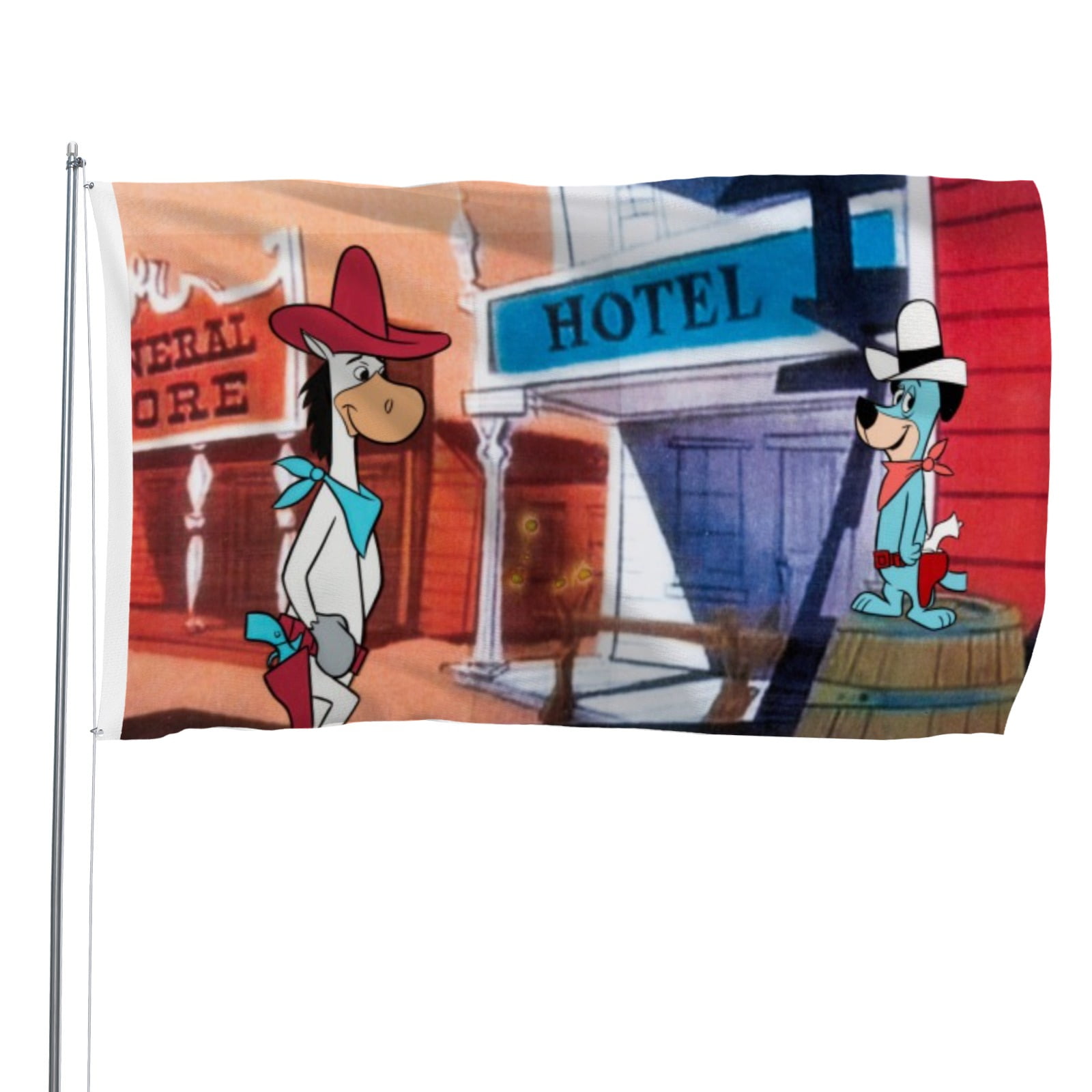 The Quick Draw McGraw Show-themed Printed Flag Perfect gift for fans ...