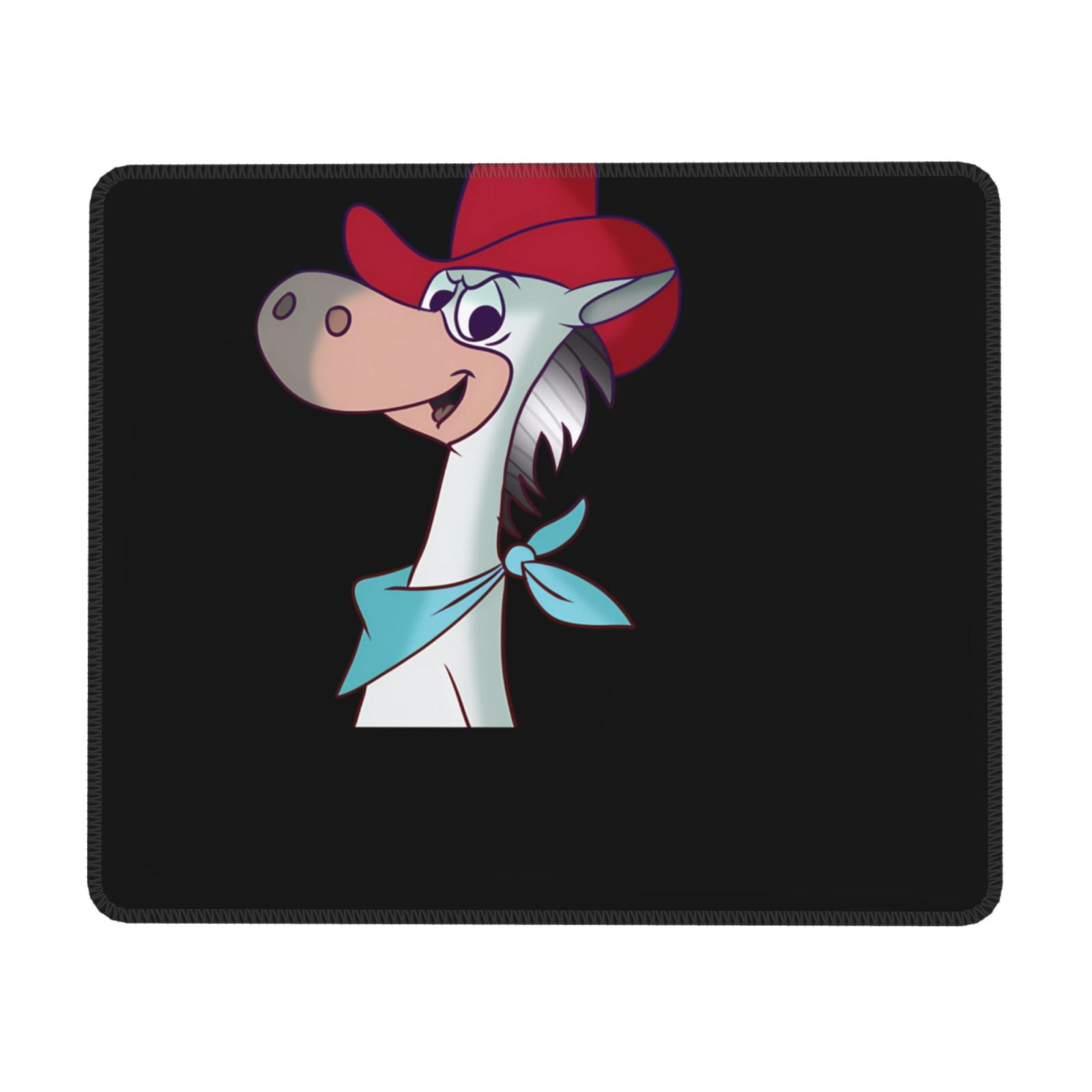 Quick Draw McGraw Mouse Pad Square Mouse Pad for Desk Soft Computer ...