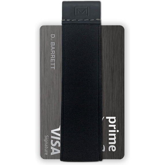 Quick Draw Minimalist Wallet for Men & Women, Elastic Band Minimal ...