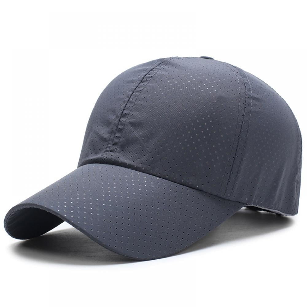 Quick Dry Cap Lightweight Running Hats,Outdoor Airy Mesh Adjustable ...