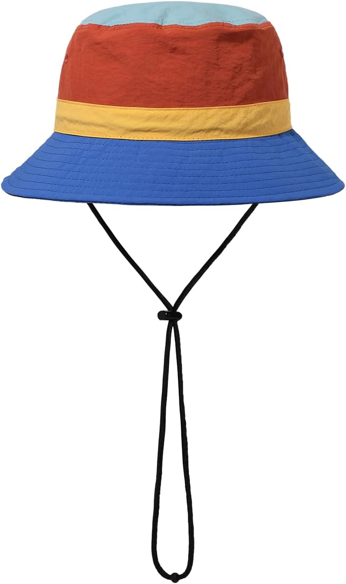 Quick Dry Fishing Hat Waterproof Boonie Sun Hat with Strap Chin ...