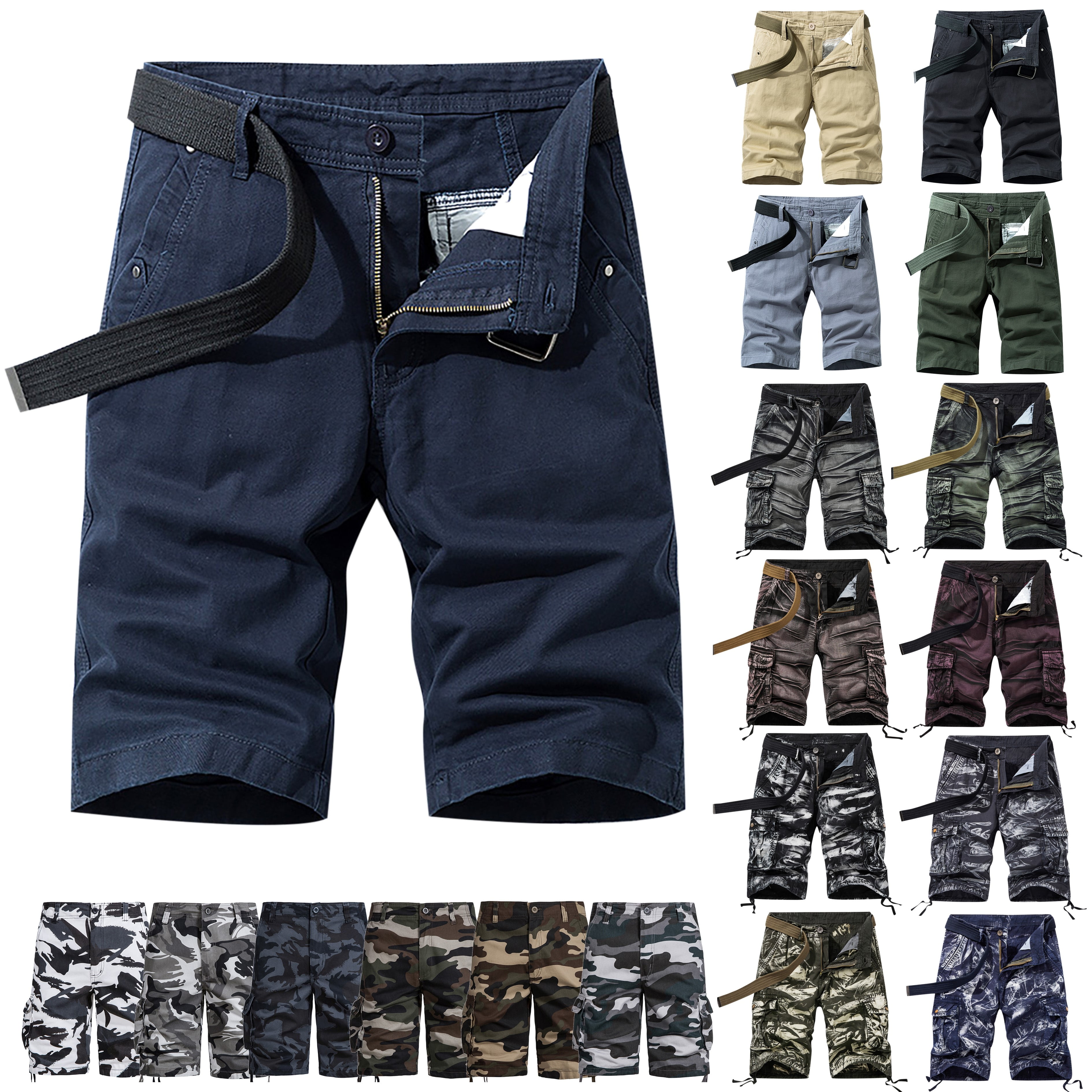 Quick Dry Hiking Shorts Men's Cargo Casual Outdoor Shorts 4-Way ...