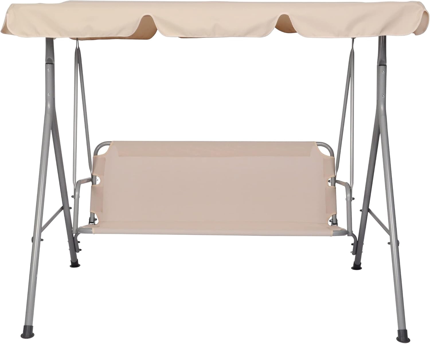 Quick Dry Patio Swing Chair, Outdoor Adjustable Canopy Swing with ...