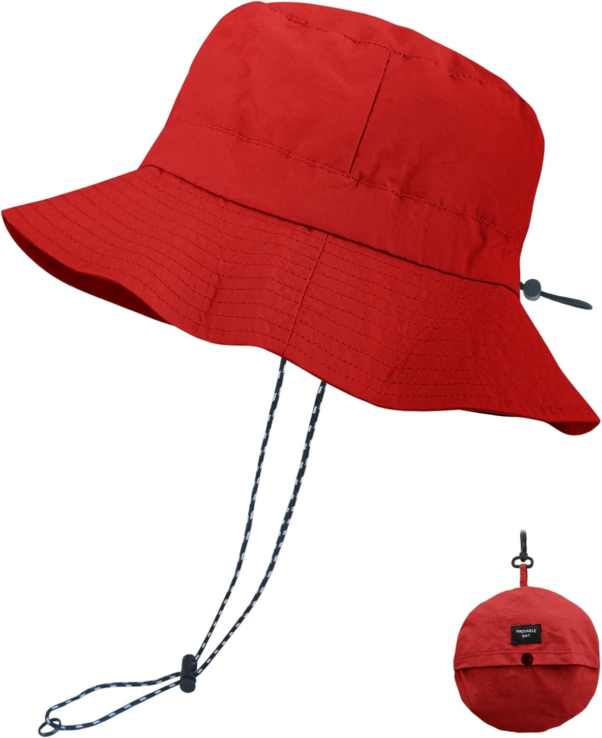 Quick Dry Waterproof Packable Bucket Hat for Women Men Outdoor Sun Hats ...