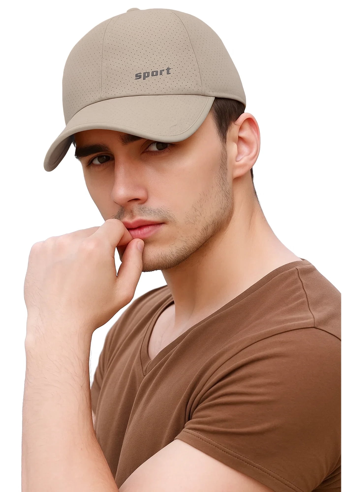 Dowellia Quick Drying Mesh Baseball Cap Unisex Sun Protective ...