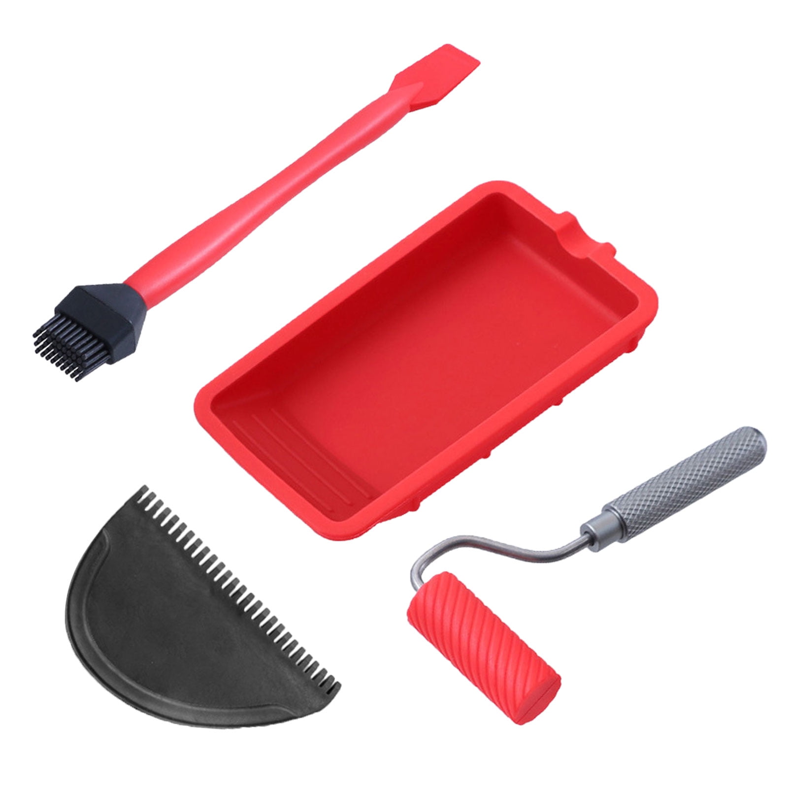 Quick Drying Woodworking Adhesive Applicator Roller Tray Nondrip Design ...