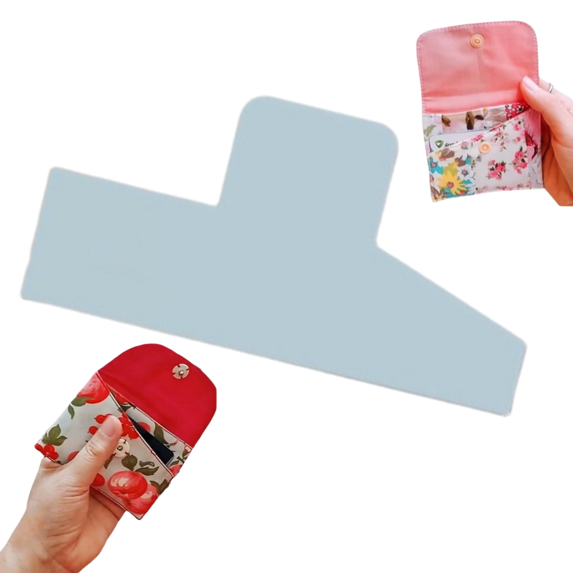 Quick and Easy Pouch Template- Tutorial Included, Acrylic Purses Pocket ...