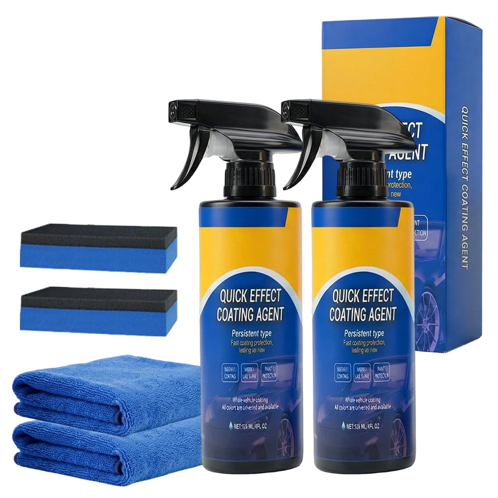 Quick Effect Car Coating Spray, Waterless Wash & Polish, Car Coating ...