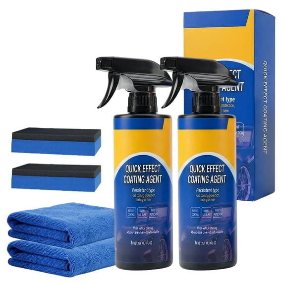 Quick Effect Car Coating Spray, Waterless Wash & Polish, Car Coating ...