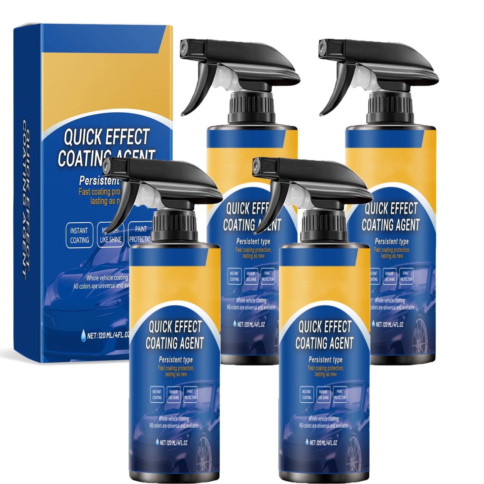 Quick Effect Coating Agent,Car Coating Spray,Multi-Functional Coating ...