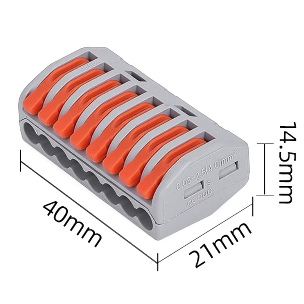 Quick Electrical Cable Splice Push-in Terminal Blocks Small Wiring ...
