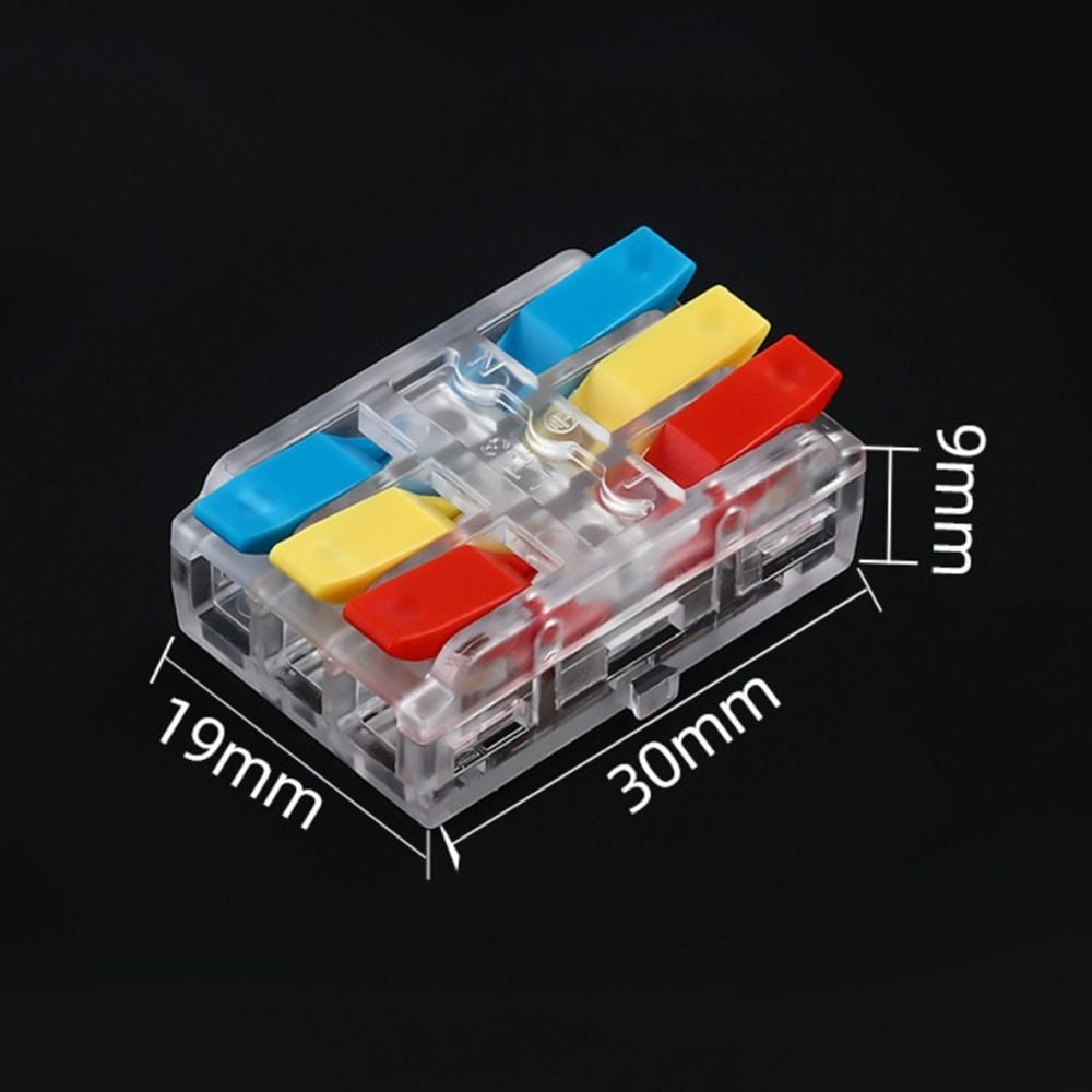 Quick Electrical Cable Splice Small Wiring Connector Universal Compact ...