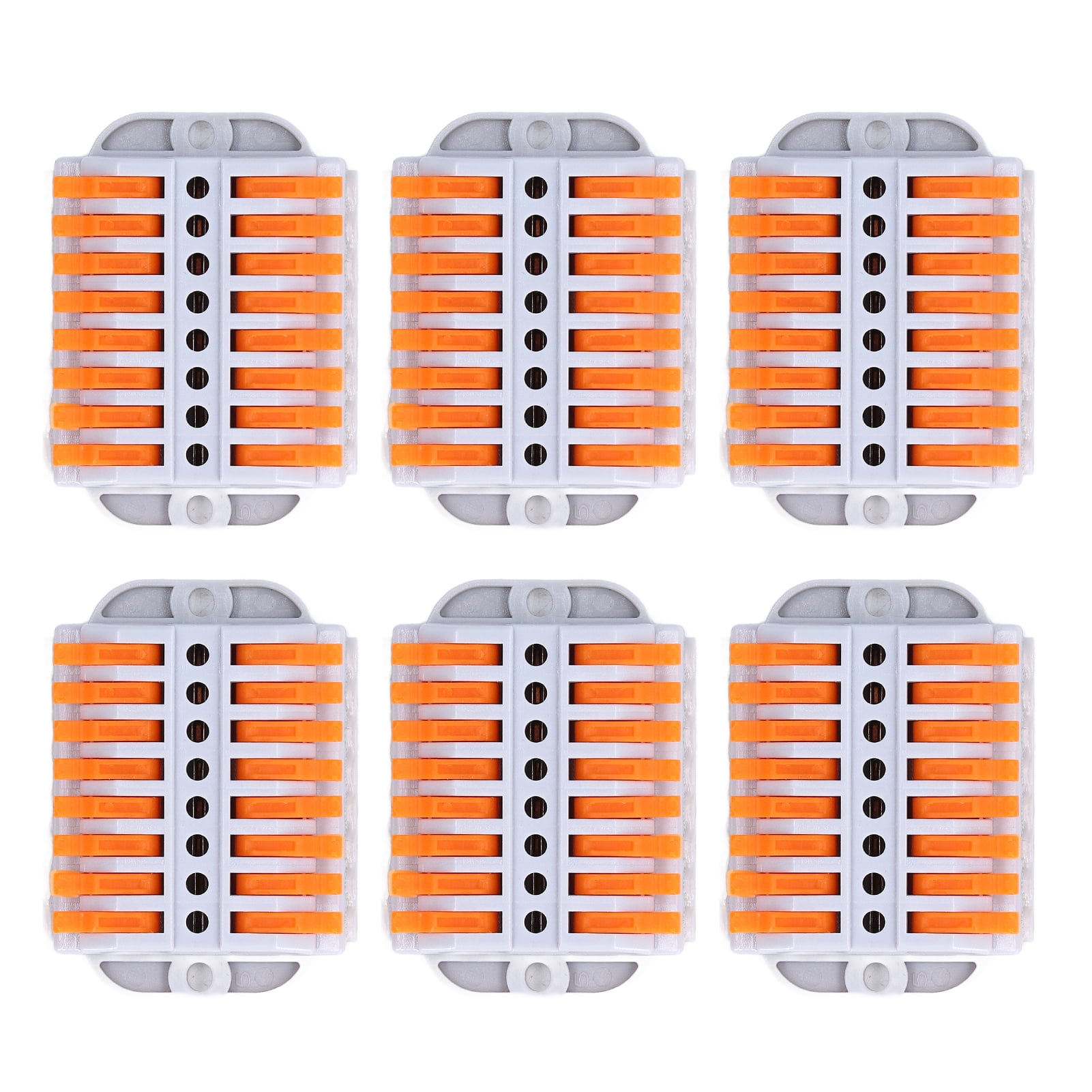 Quick-Fit Terminal Blocks for Compact Electrical Connections 6PCS ...