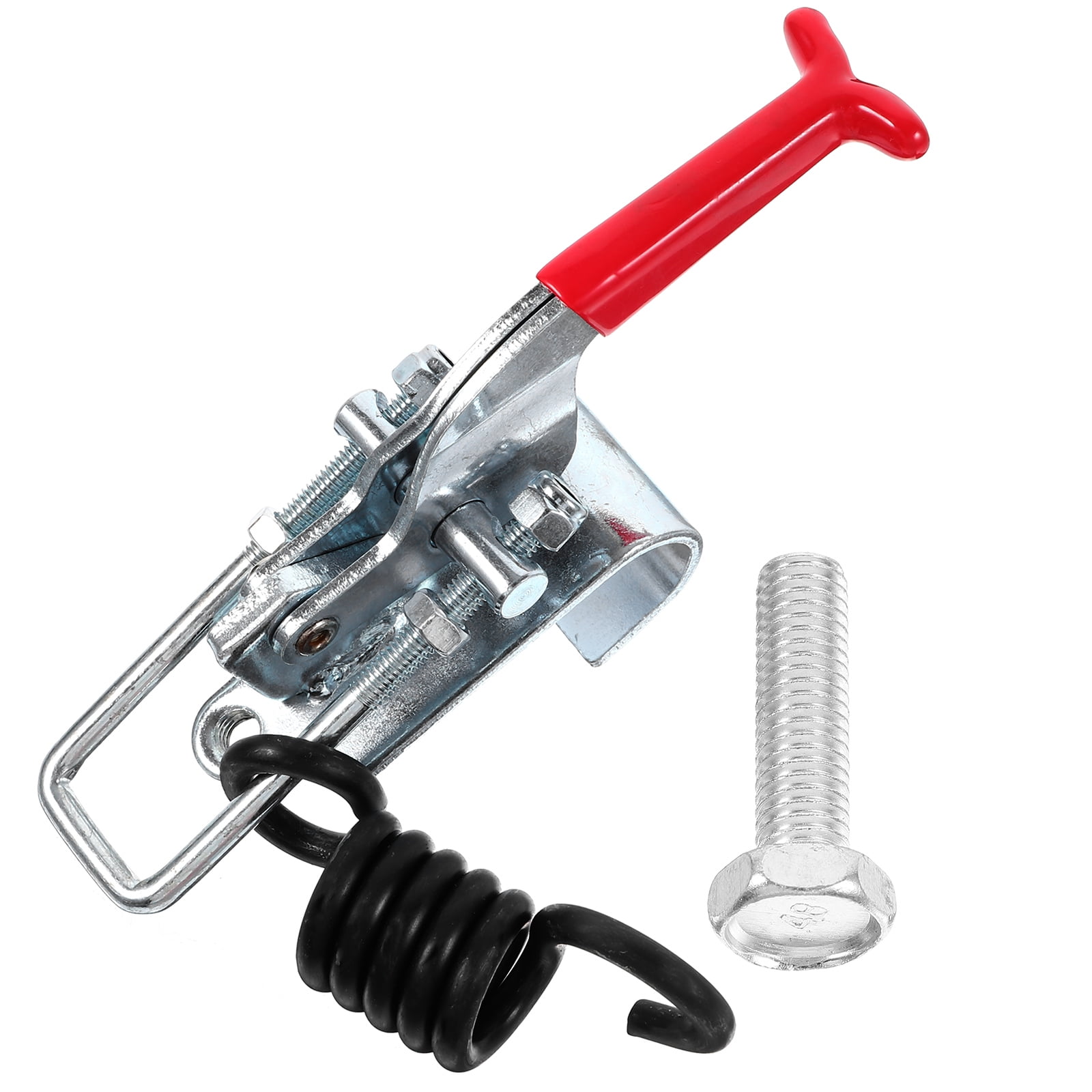 Red Pvc Stainless Steel Lever Clamp Spring Clamps Metal Quick Fixture ...