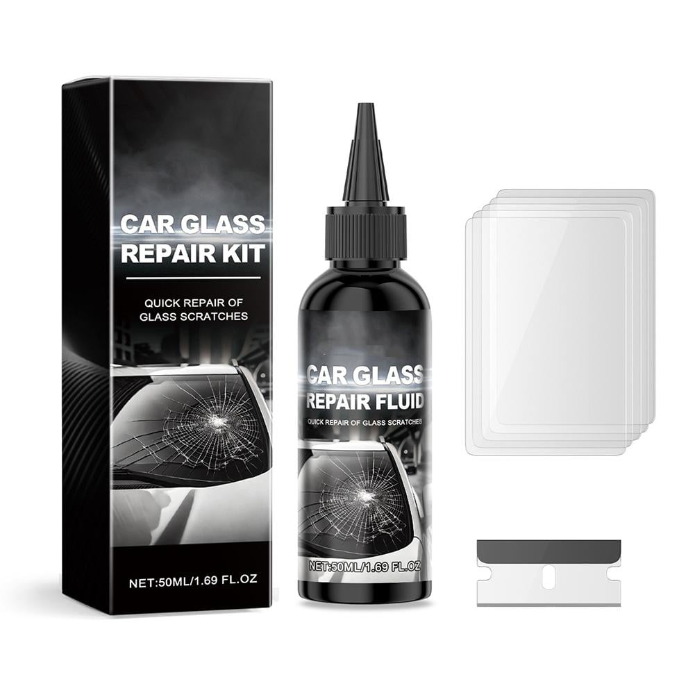 Quick-Glass Repair Kit,DIY Windshield Crack Fix,Resin Injection Liquid ...