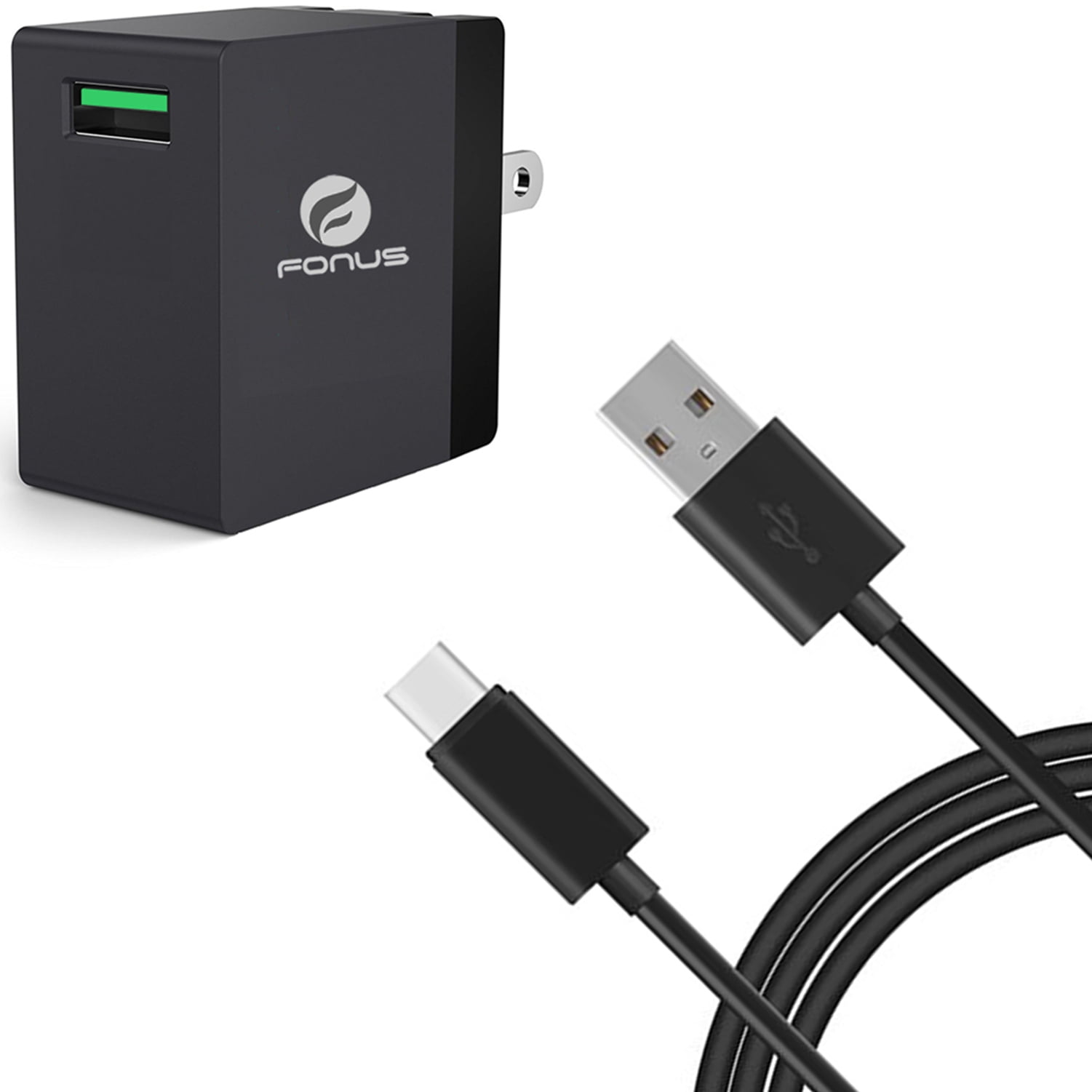 Quick Home Charger for T-Mobile REVVL 6x/Pro 5G - 18W 6ft USB Cable ...