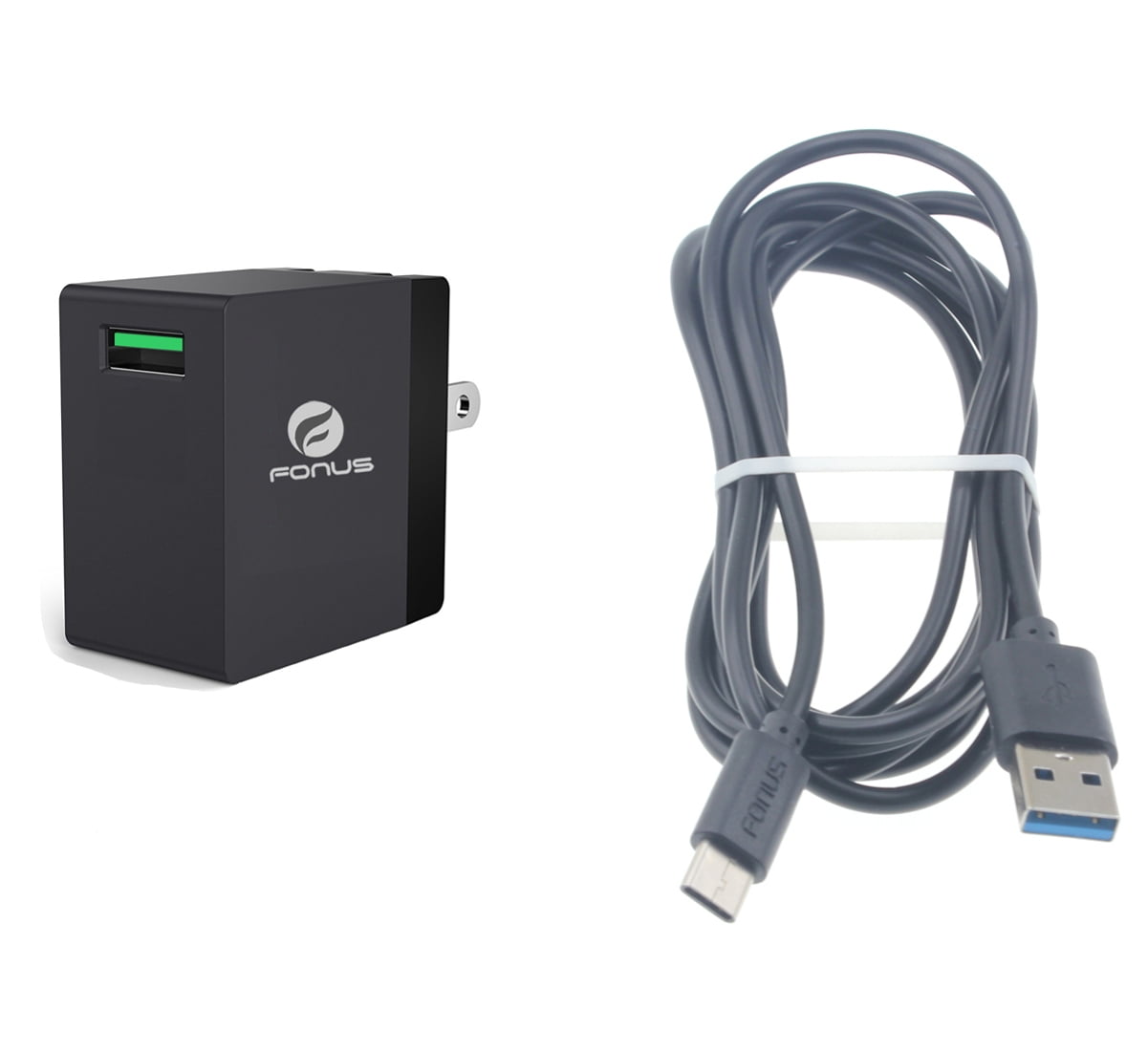 Quick Home Charger for Amazon Fire Max 11 (2023) - 18W 6ft USB Cable ...