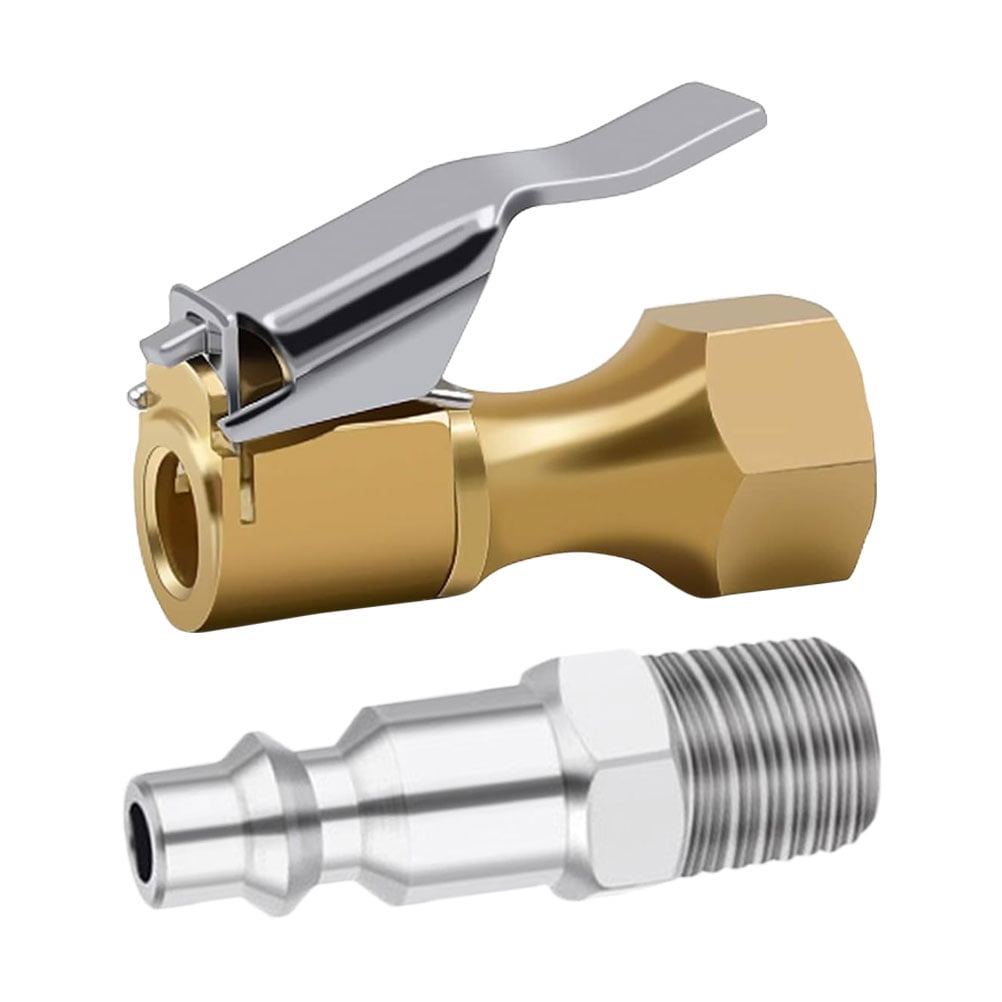Quick Inflation Nozzle Air Compressors Adapter Hose Fittings - Walmart.com