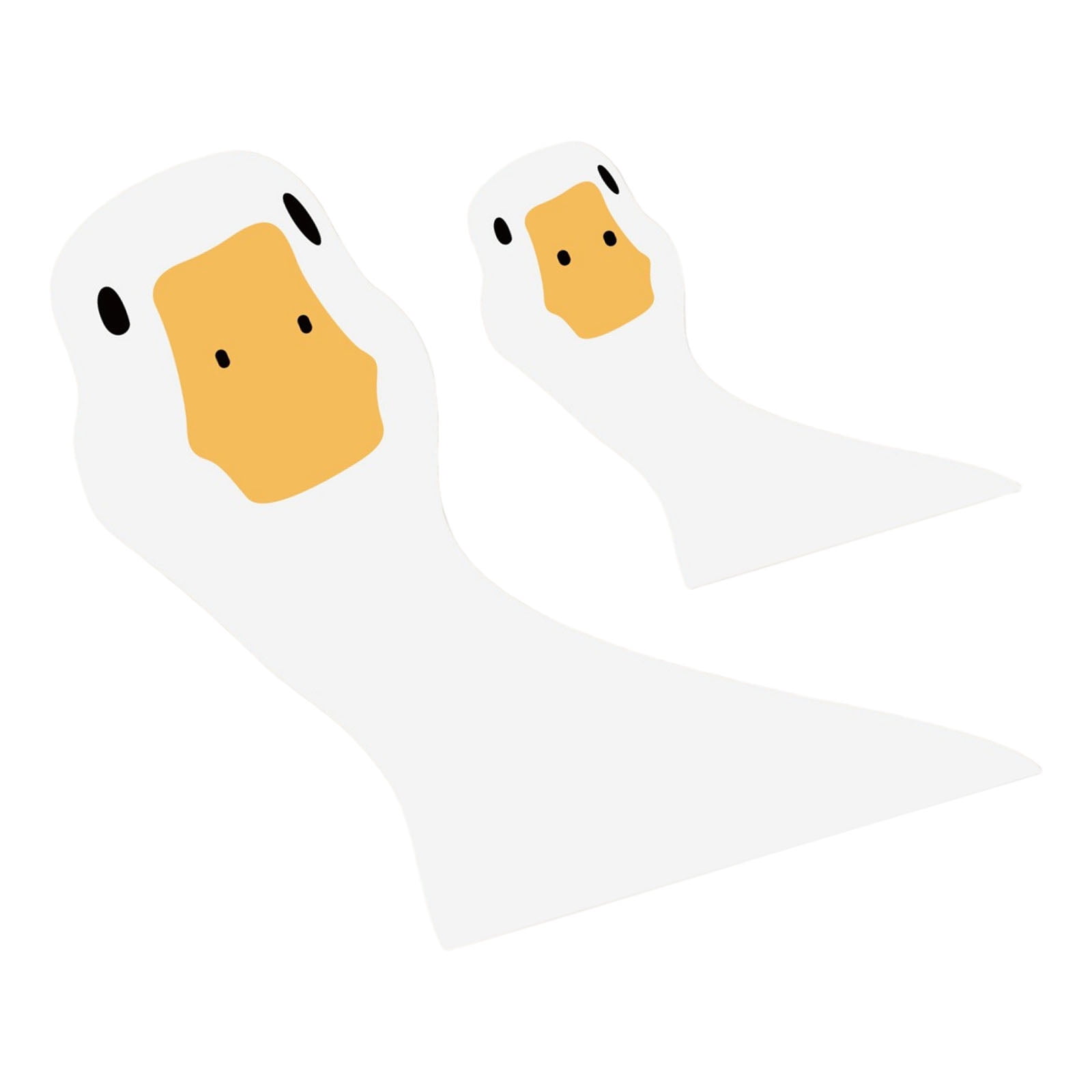 Quick Install Adhesive Cartoon Geese Car Body Sticker Pattern Removable ...