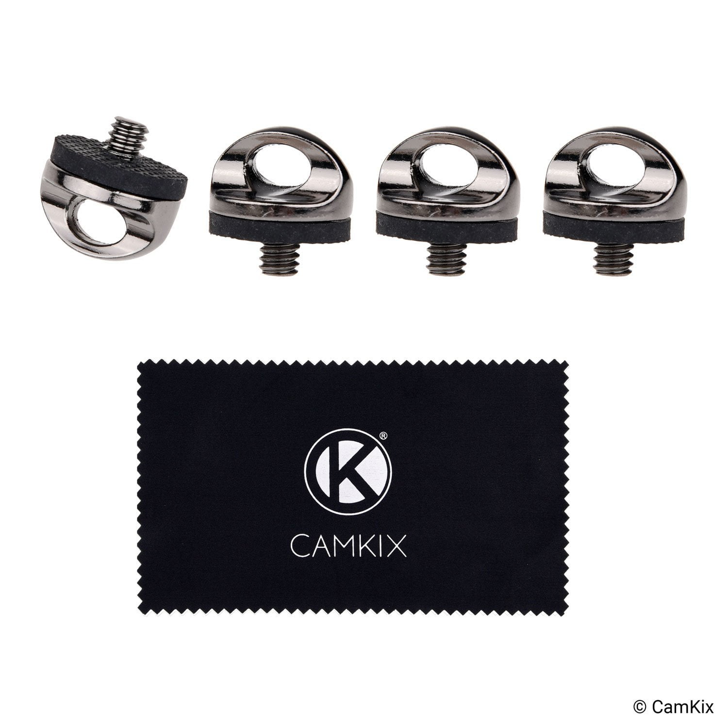 Quick Install Camera Tripod Mount Screw to Attach Neck or Wrist Straps ...