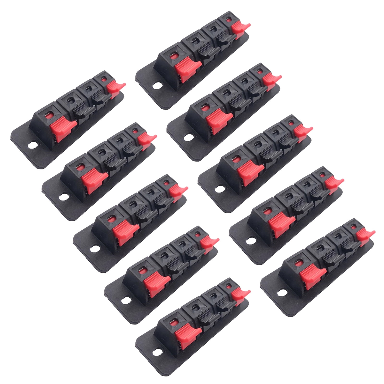 Quick-Install Spring Terminals 4Pin Clips for LED & Wiring - Walmart.com