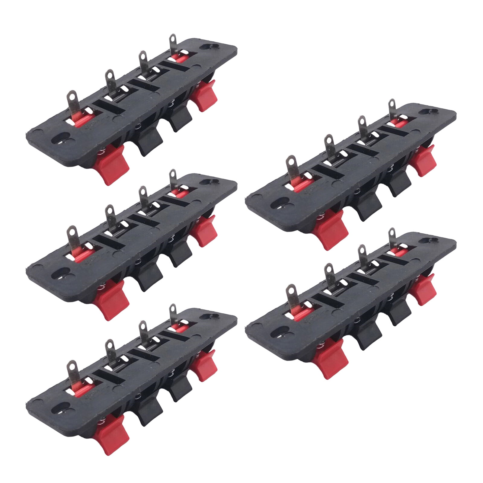 Quick-Install Spring Terminals 4Pin Clips for LED & Wiring - Walmart.com