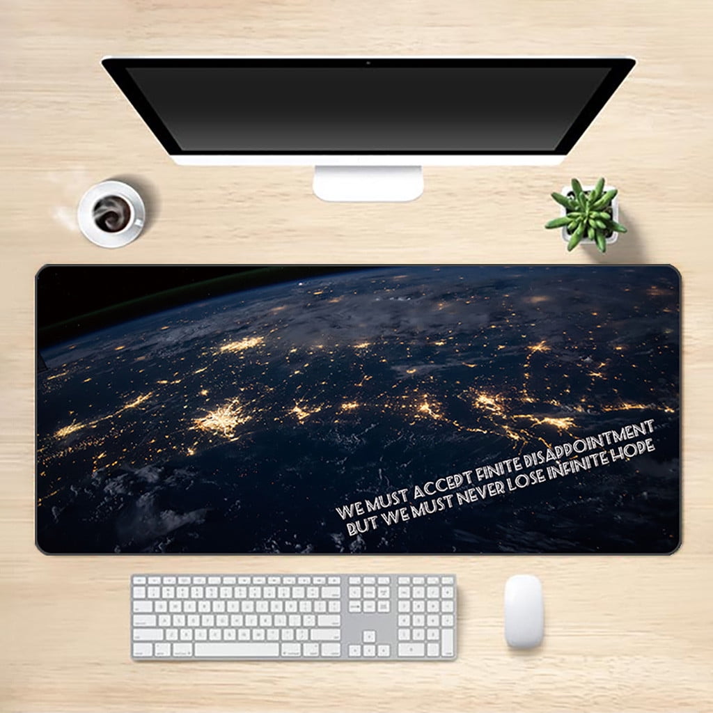 Quick Key Keyboard Mouse Pad, Non-Slip Desk Mat with Office Software ...