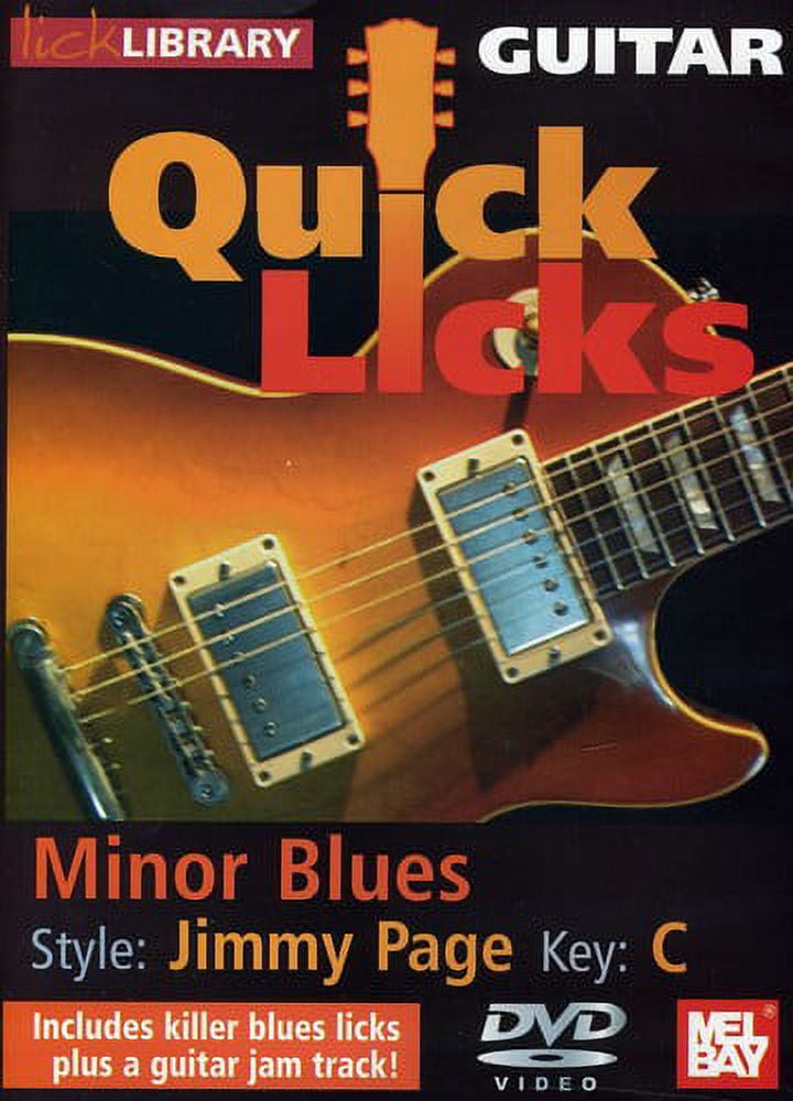 Quick Licks: Jimmy Page Minor Blues - Key C (DVD), Lick Library, Special Interests - Walmart.com