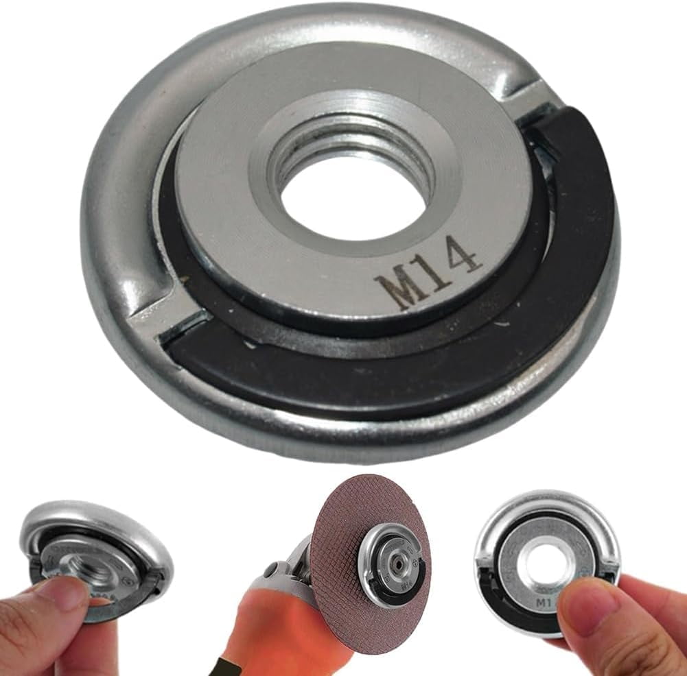 Quick Lock Grinder Nut, Tool Free Angle Grinder Quick Release Flange ...