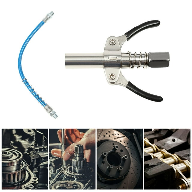 Quick Lock Release Grease Gun Coupler for All 1/8" NPT Grease Guns ...