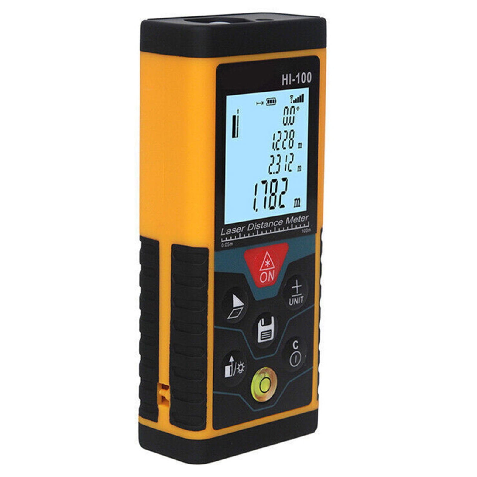 Quick Measuremen 100M Precision Handheld Infrared Distance Meter ...