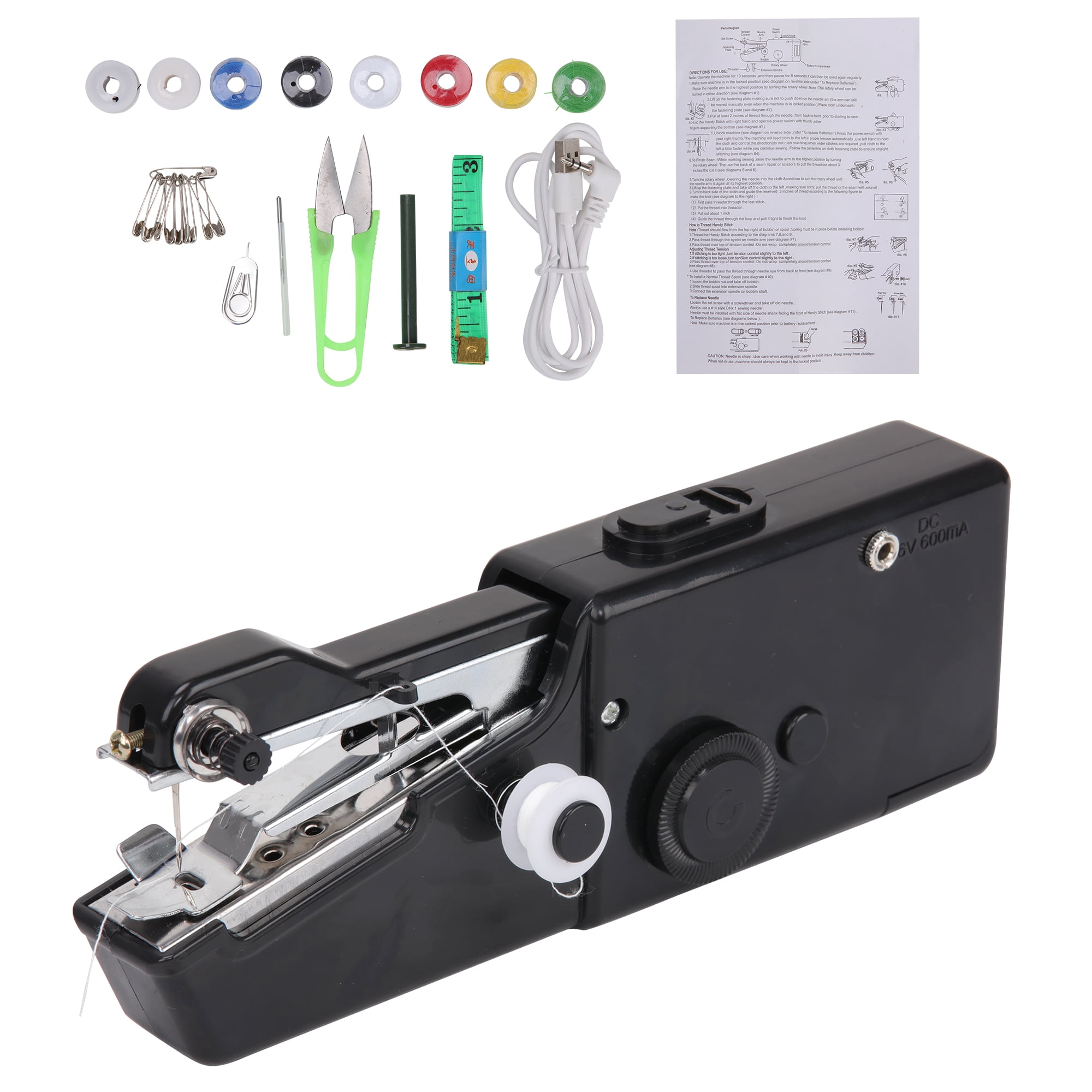 Quick Mini Sewing Machine Cordless Portable Electric Sewing Machine ...