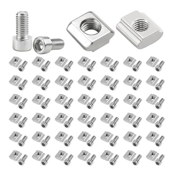 Quick Mount 5mm Slotted Nut Steel Construction Multipurpose Fastener ...