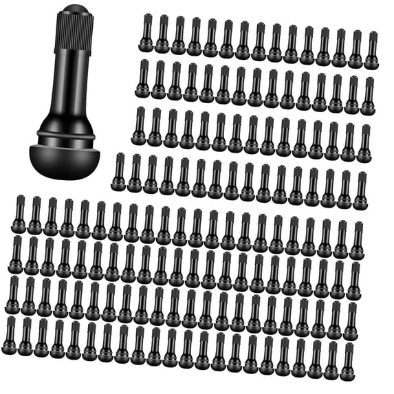 Quick Mount Copper Tire Valves Stems Tubeless Valves Stems Rubber Snaps ...