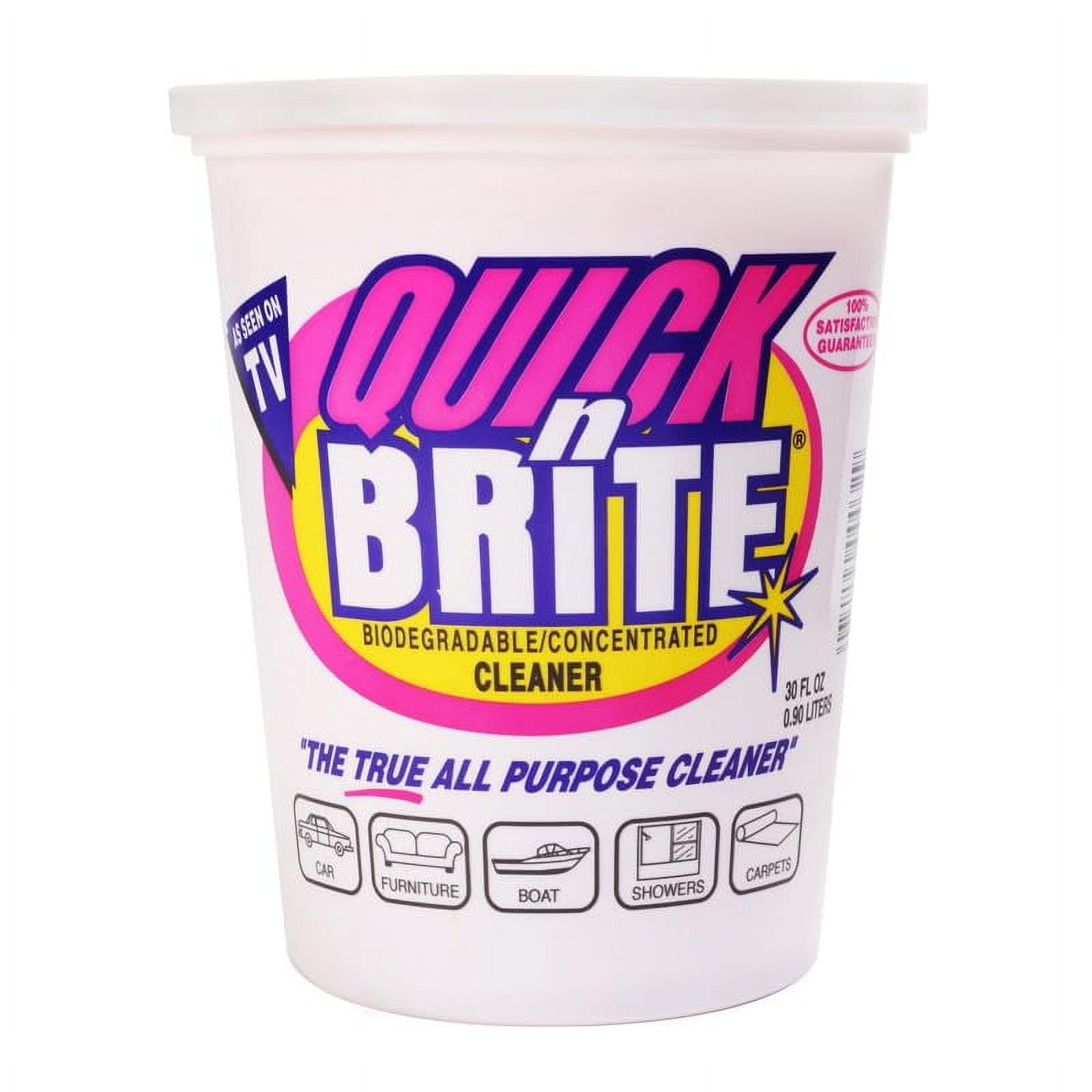 Quick N Brite 30 oz Cleaning Paste: All-Purpose, Safe, Concentrated ...