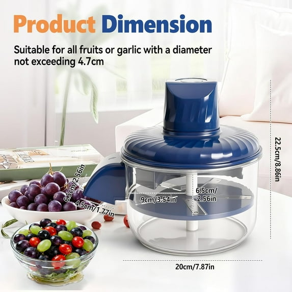 Quick Peel Pro Automatic Grape Peeler Machine, Electric Cordless Garlic ...