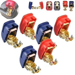 Quick Release Brass Battery Terminal Clamps, Quick Disconnect Battery ...