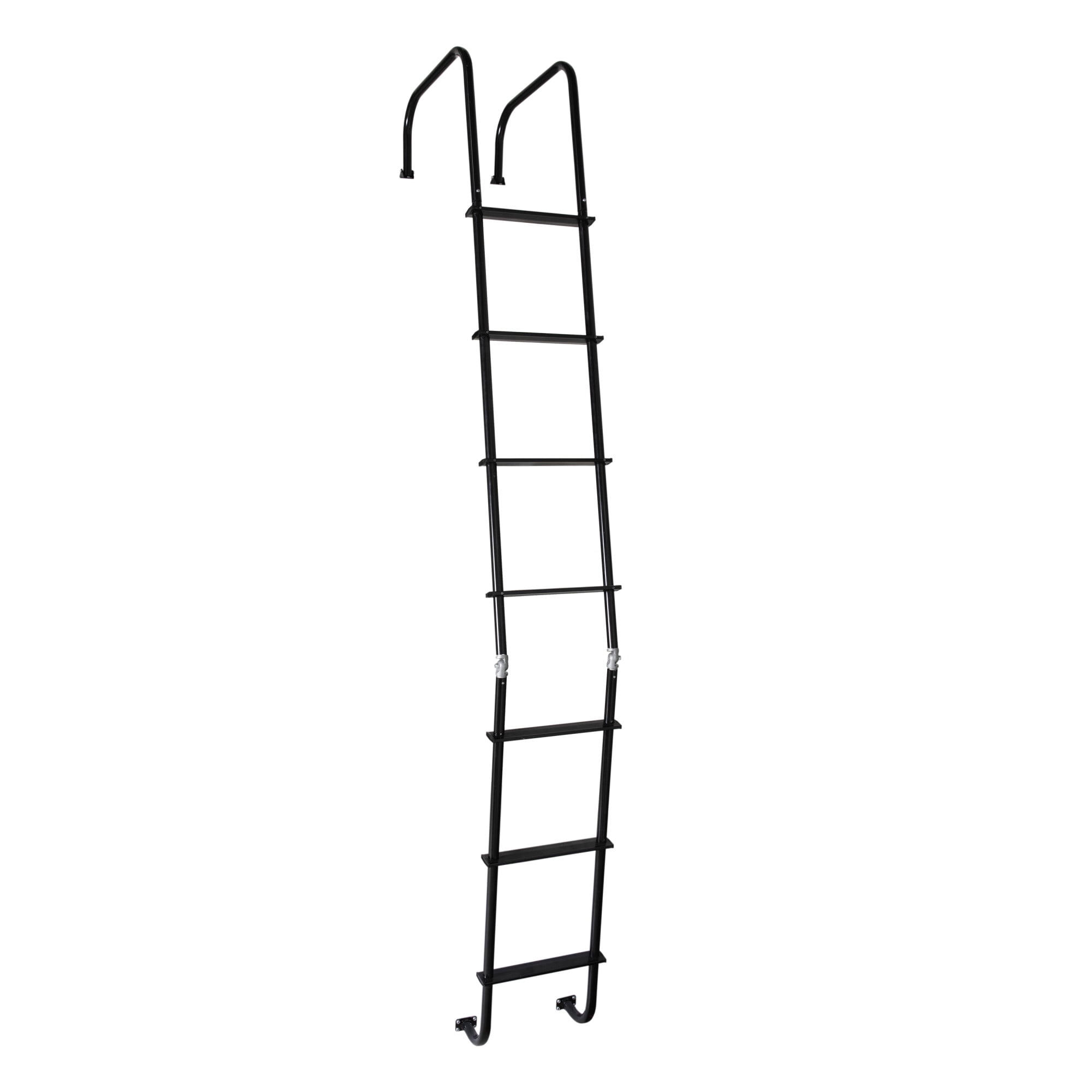 Quick Products QP-ERLB Universal Exterior RV Ladder - Black - Walmart.com