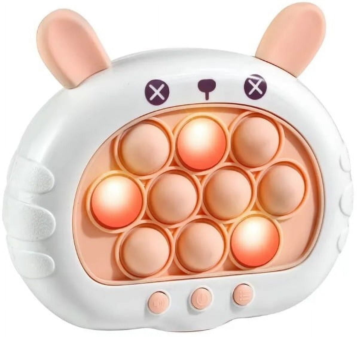 Buy4Less Handheld Kids Quick Push Console with Sounds, 5.1" x 3.9" x 2.2", Orange - Walmart.com