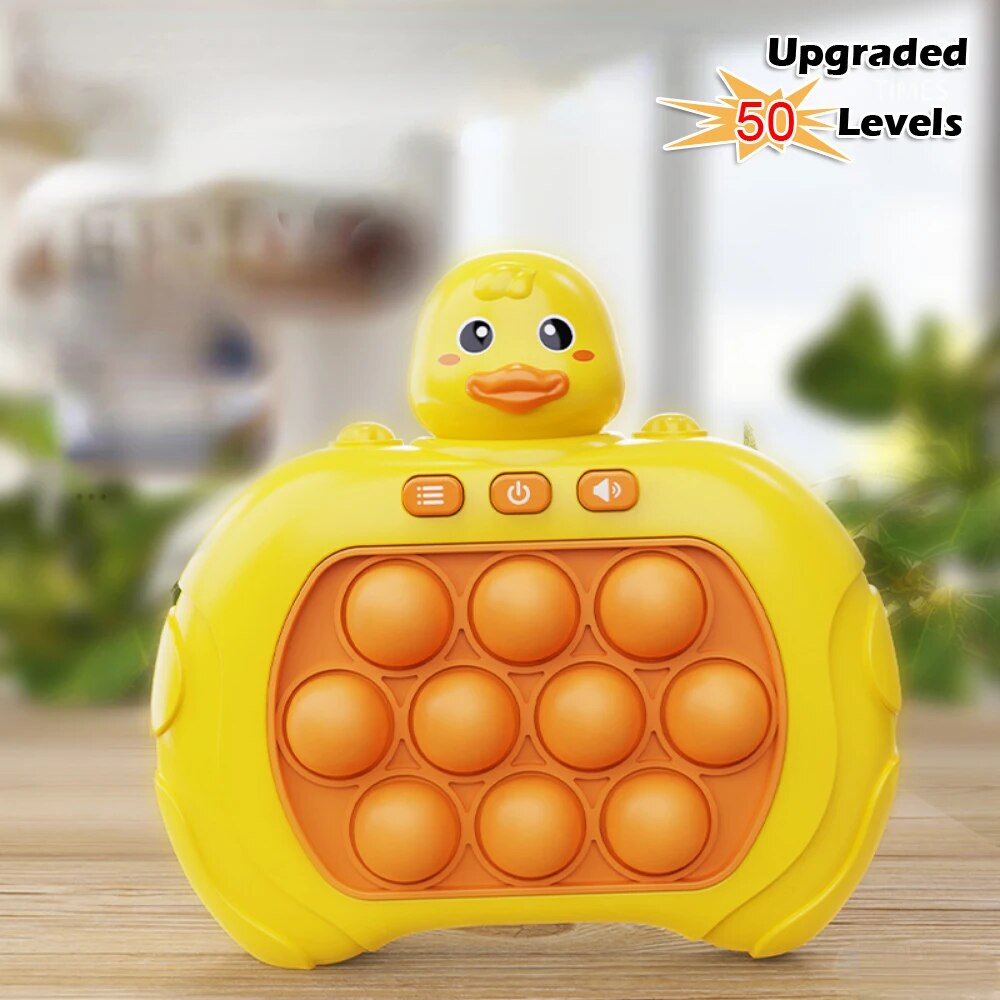 Quick Push Game Electronic Pop Light Fidget Toys for Kids Adult Anti ...