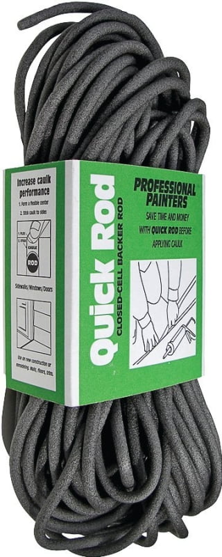 Quick R Products 1855642 .37 In. x 120 ft. Backer Rod - Walmart.com